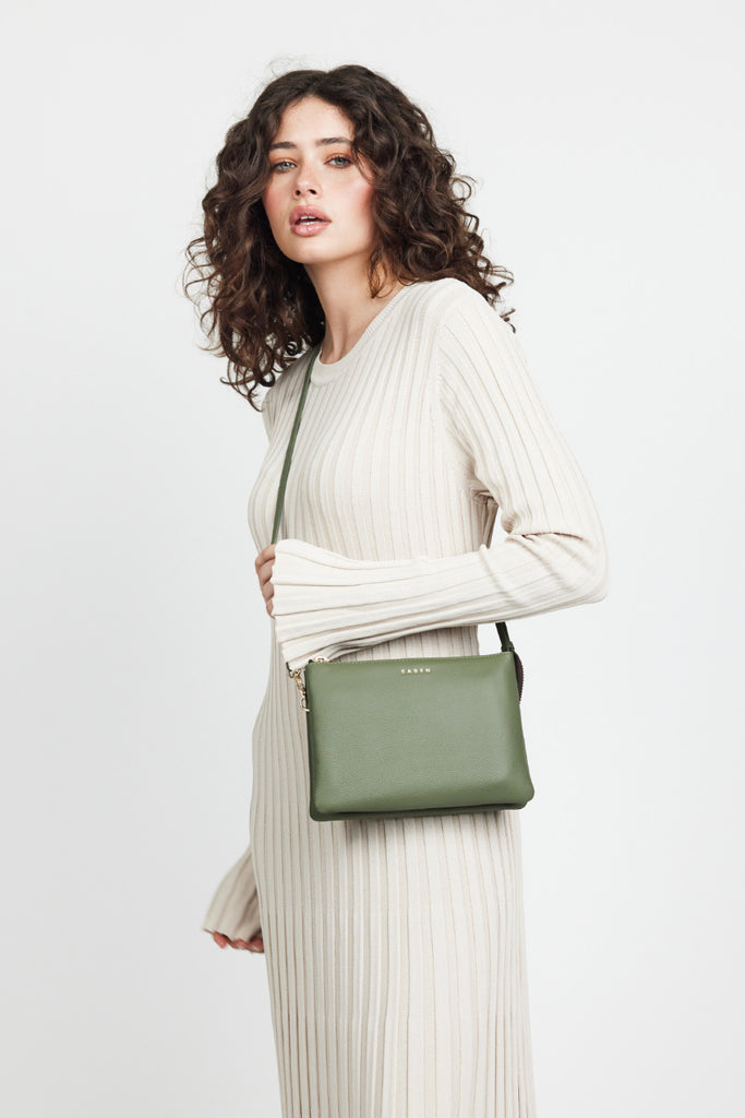 Shop Tilly's Big Sis Crossbody Cactus Large Clutch | Flo & Frankie