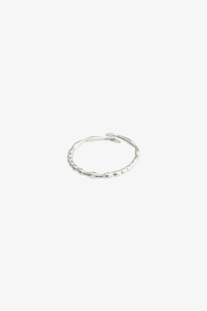 Shop Lulu Recycled Chain Stack EOL Silver Plated Ring | Flo & Frankie