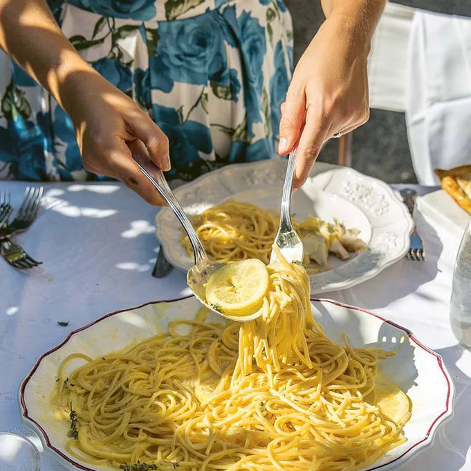 Recipe Reveal | A Table For Friends, Spaghetti With Creamy Lemon S