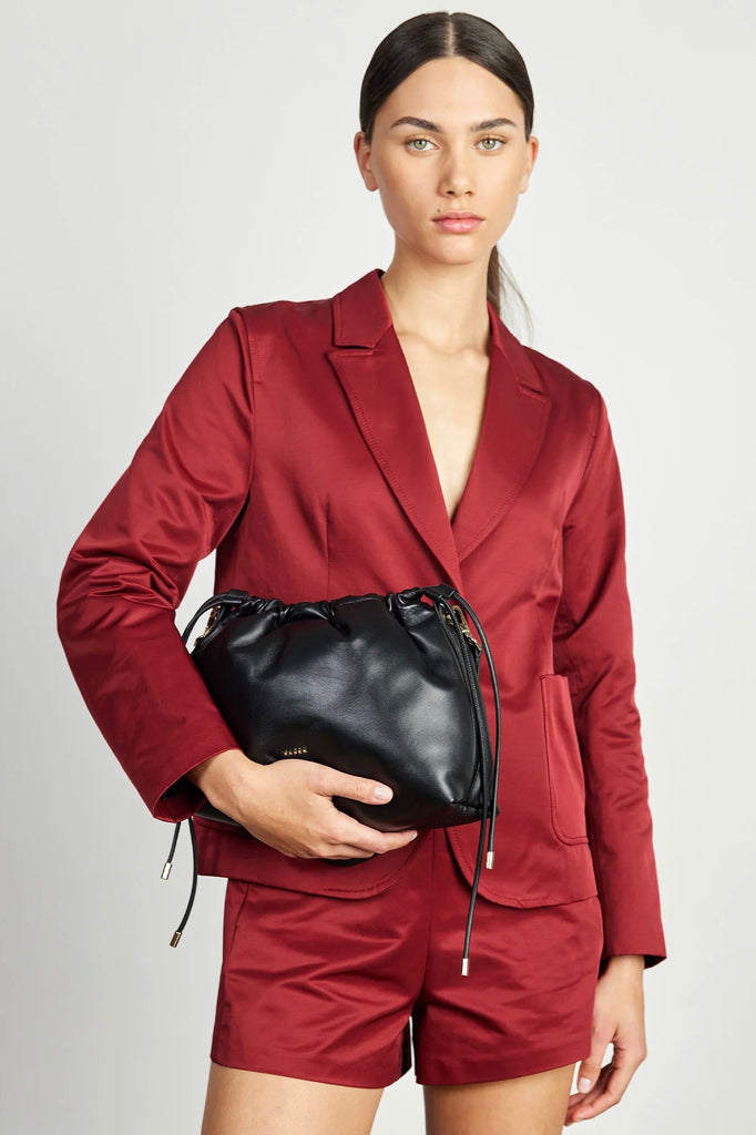 Shop Ellis Black Softie Shoulder Bag | Flo & Frankie