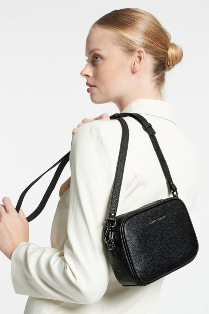 Shop Plunder Cross Body Black Bag | Flo & Frankie