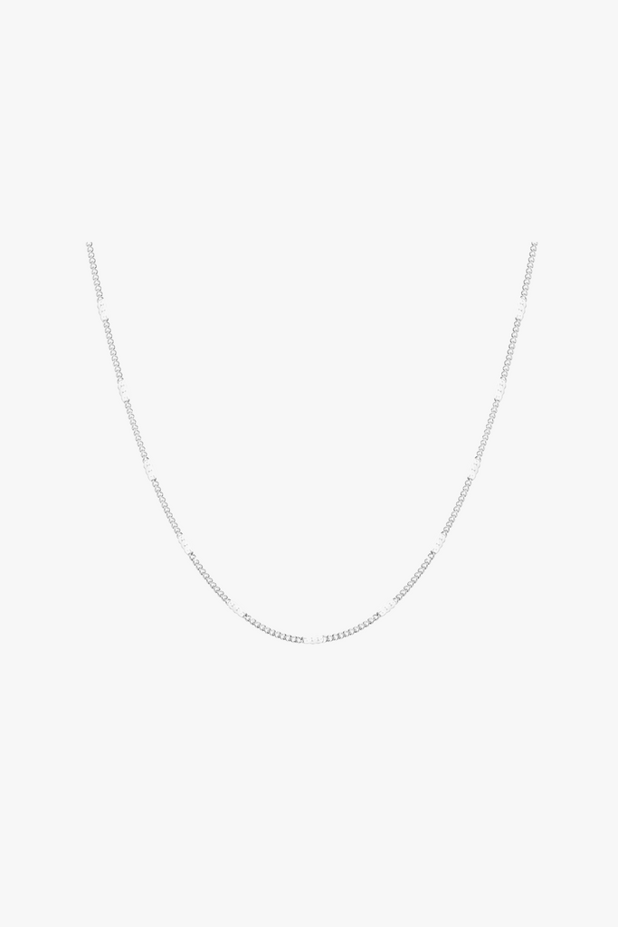 Shop Filigree Silver Chain Necklace | Flo & Frankie