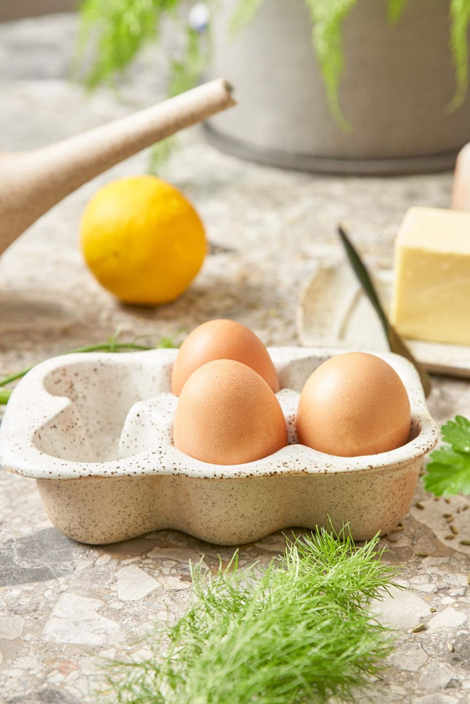 Shop Garden To Table White Egg Tray | Flo & Frankie