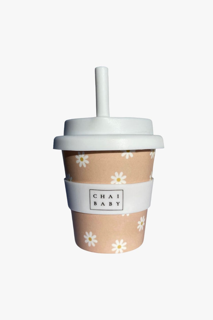 Shop Natural Daisy Babyccino Fluffy Cup Online | Flo & Frankie