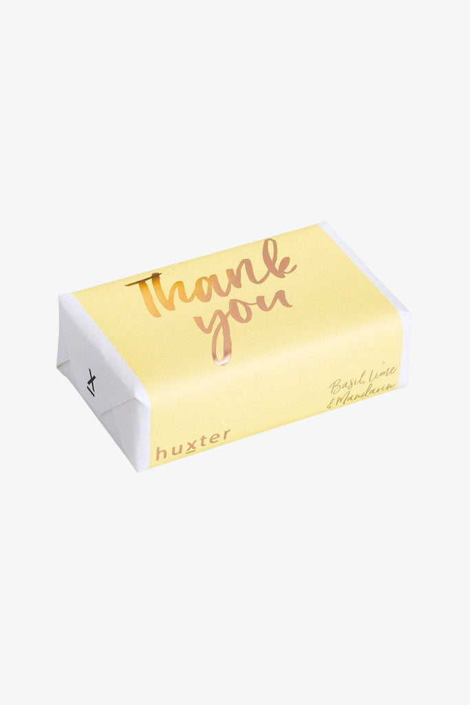Shop Thank You Lemon Rose Gold Script Soap | Flo & Frankie