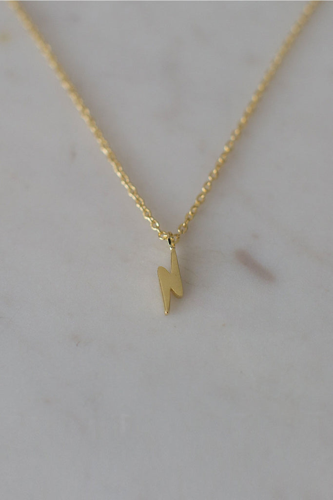 Shop Flashy Gold or Silver EOL Necklace | Flo & Frankie