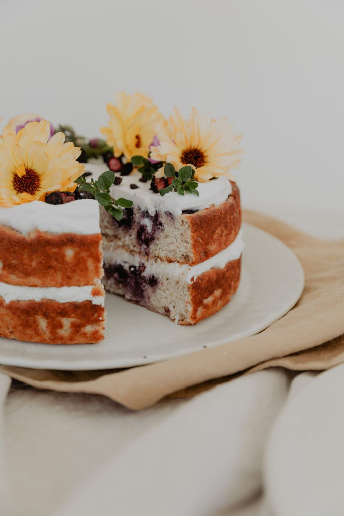 Shop Lemon Blueberry Cake Making Kit | Flo & Frankie