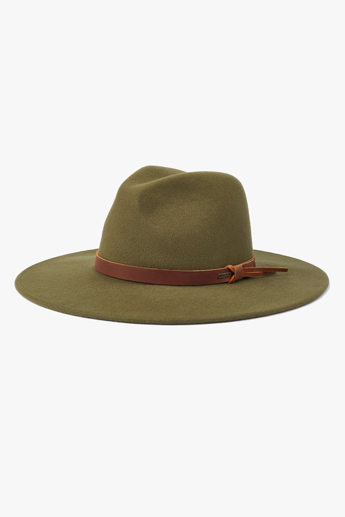 Shop Field Proper Military Olive Felt Hat Online | Flo & Frankie