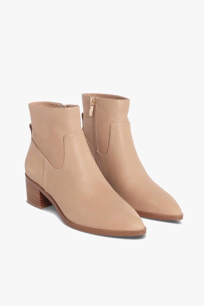 Shop Haven Ankle Low Natural Boot | Flo & Frankie