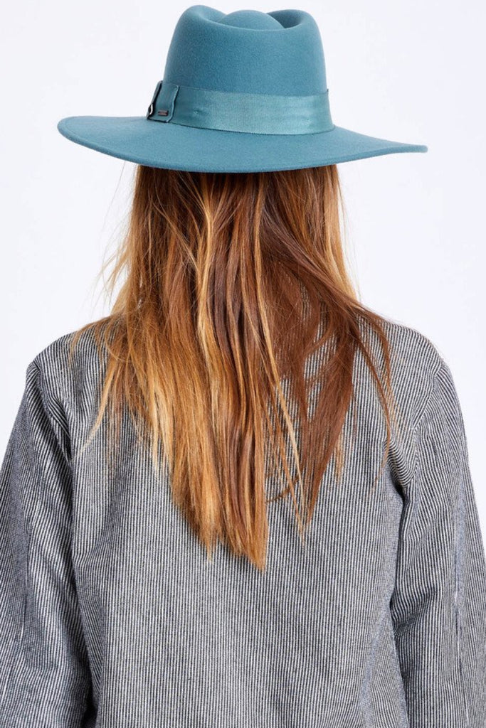Shop Joanna Silver Pine Felt Hat | Flo & Frankie