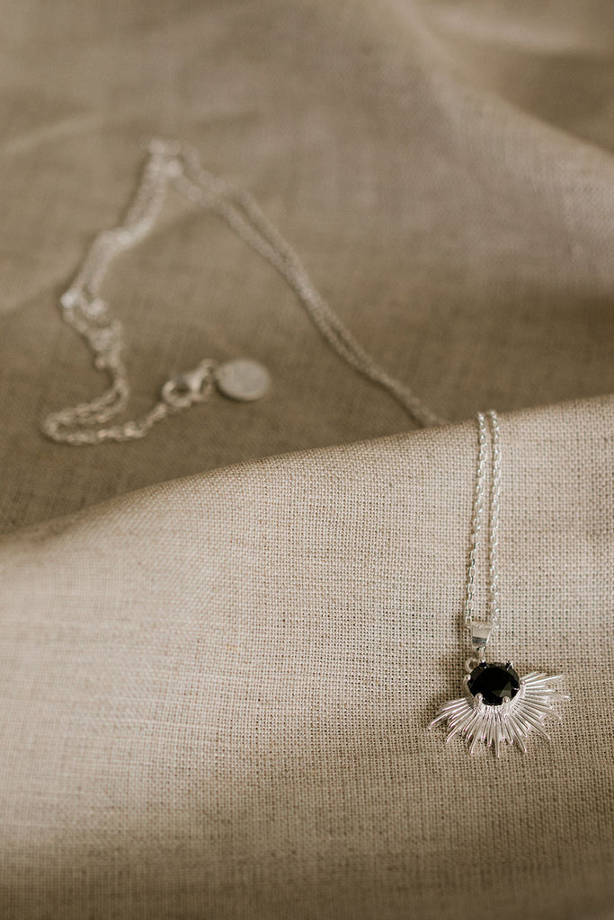 Shop Solace Silver Necklace | Flo & Frankie