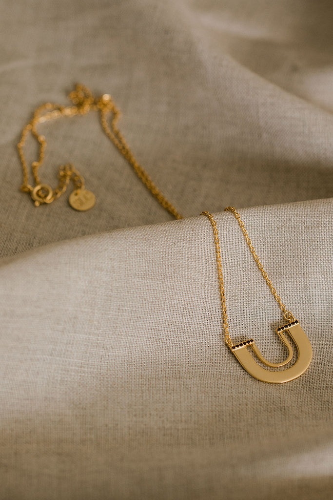 Shop Zulu Gold U Shape Necklace EOL | Flo & Frankie